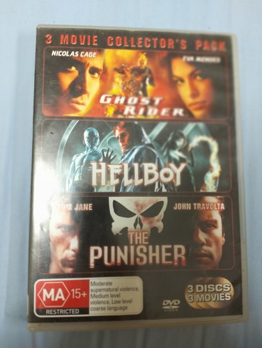 Ghost Rider , Hellboy & The Punisher - 3 Disc Set 9317731051883 | eBay ...