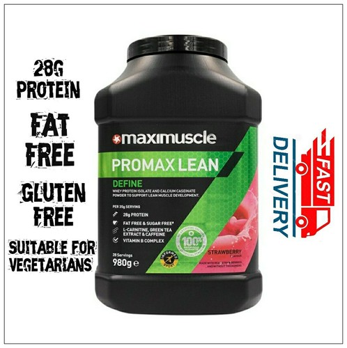 Maximuscle Promax Lean Muscle 28g Whey Protein Powder Gym Fitness ...