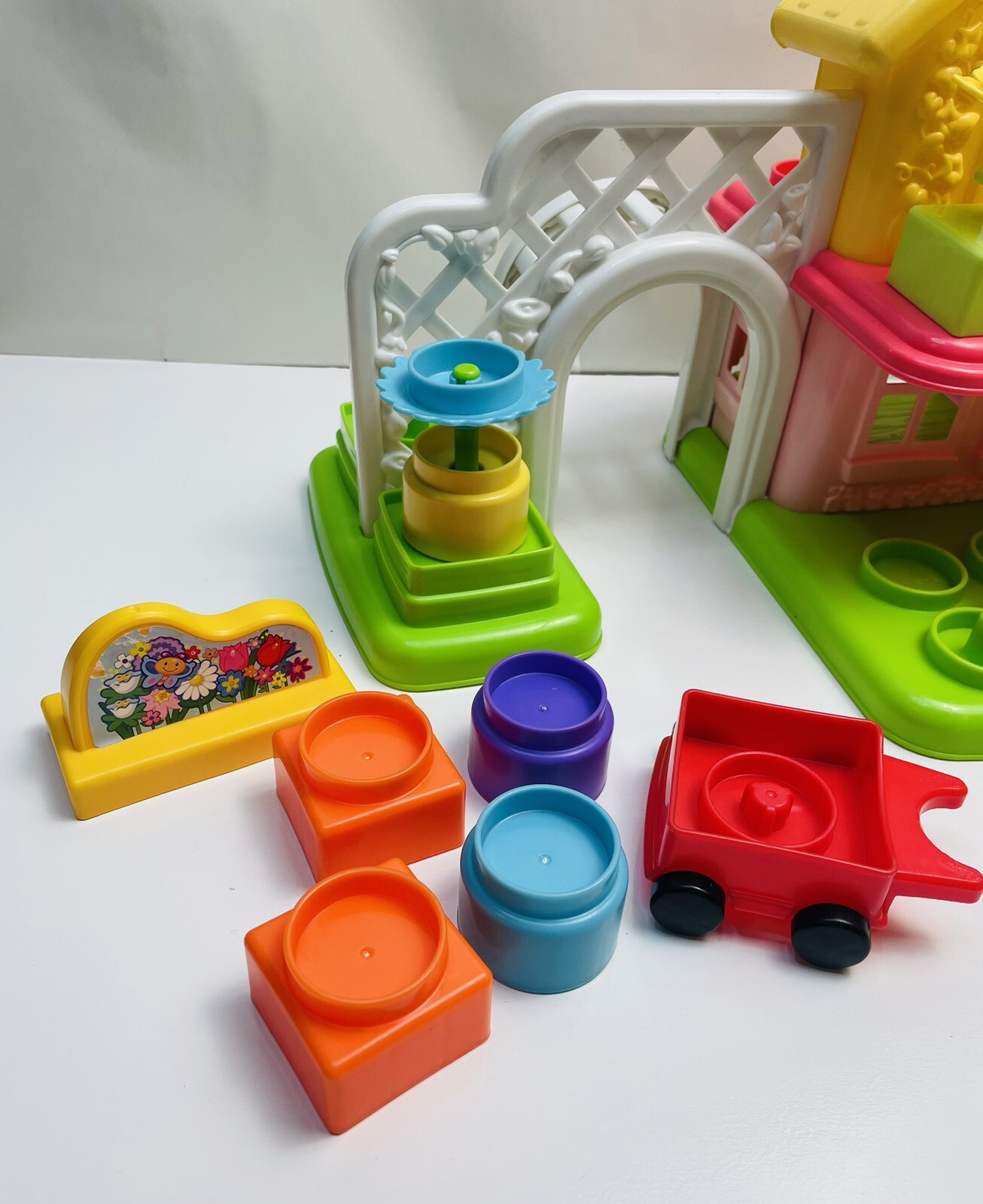 Fisher Price Little People Flower / Garden Shop Figures Flowers Rare | eBay