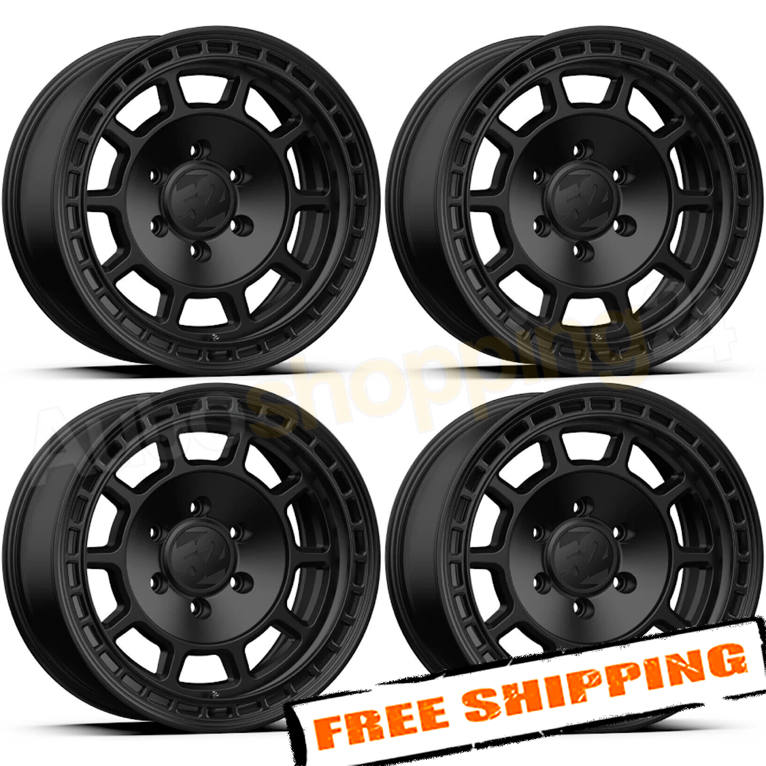 fifteen52 RHDAB-178569-00 Set of 4 17x8.5 6x5.5 Traverse HD Asphalt ...