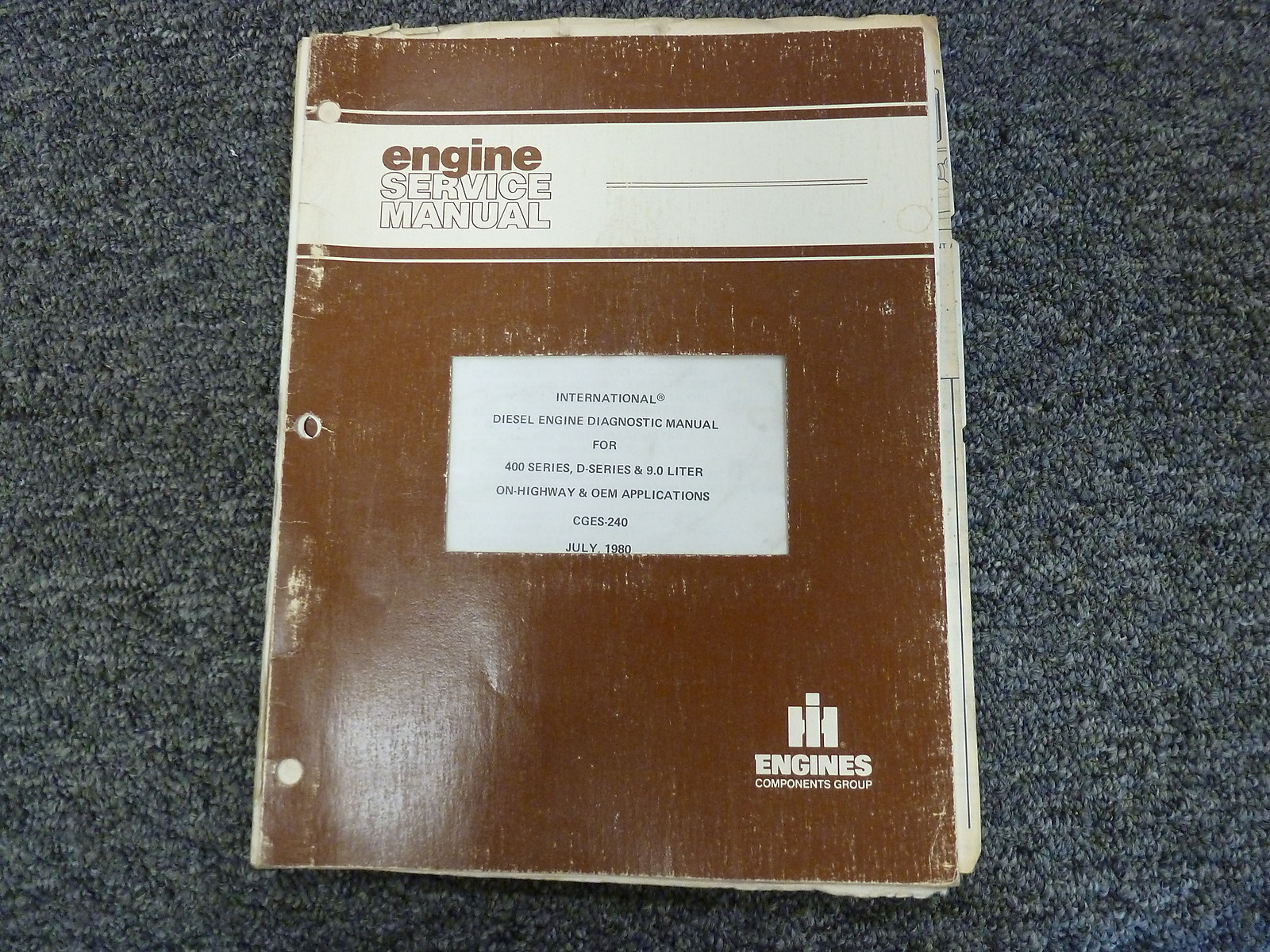 International IH 400 D150 D170 D190 9.0L Engine Service Repair ...