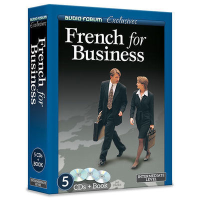 French for Business (5 CDs/Books) by Audio Forum Exclusives *NEW IN BOX ...