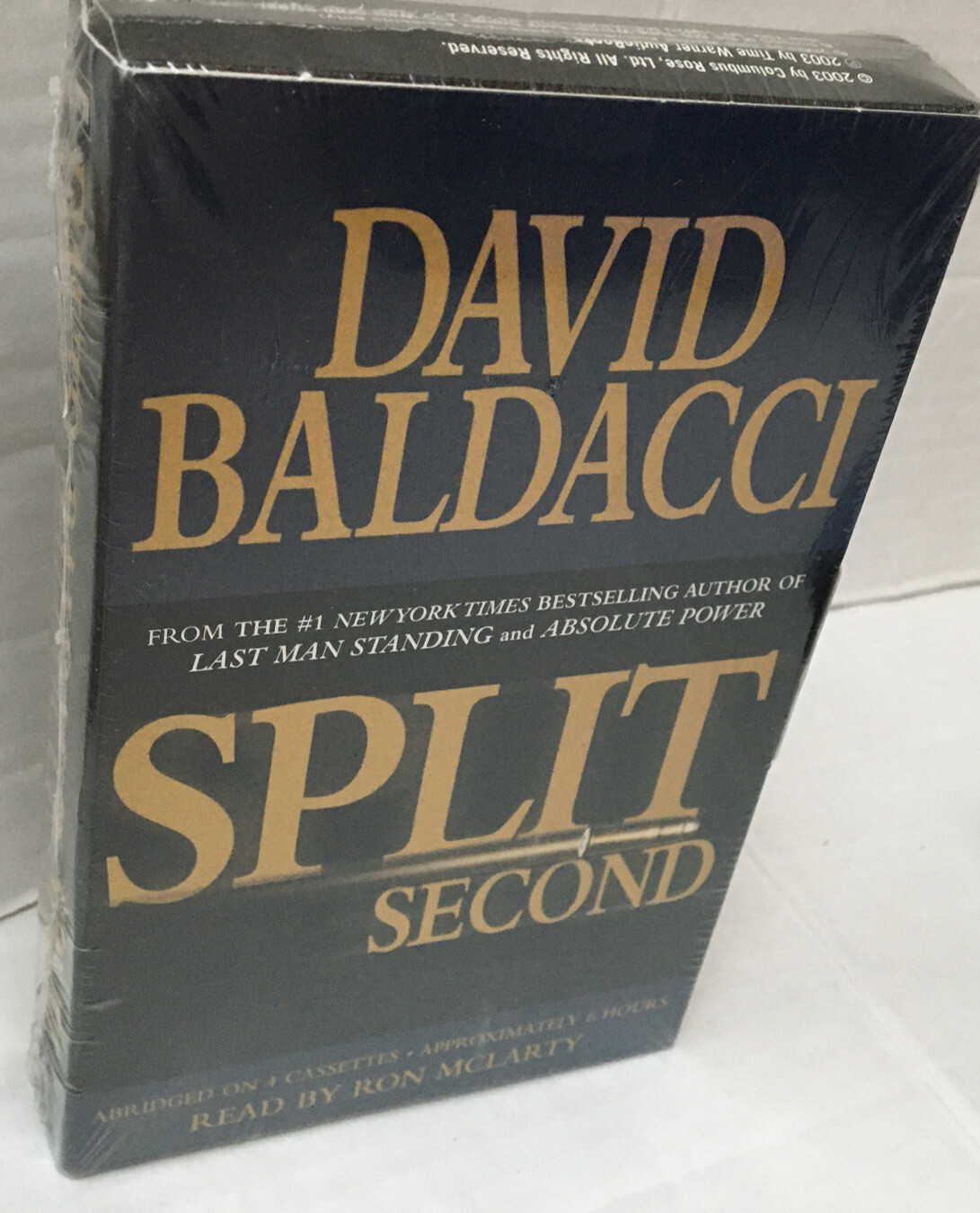 Sean King and Michelle Maxwell Ser.: Split Second by David Baldacci (2003, Audio Cassette ...