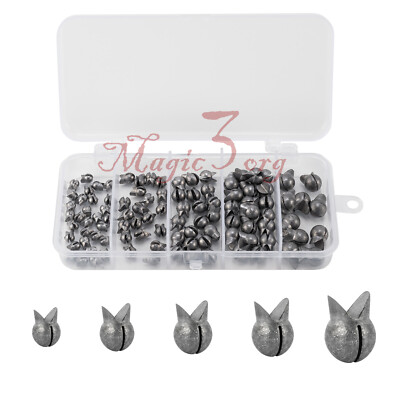 Lot Fishing Split Shot Weights Sinker Lead Round Bite 0.35g 0.55g 1g 1.8g 2.5g | eBay