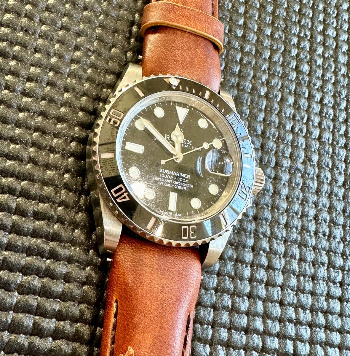 Rolex Explorer Leather
