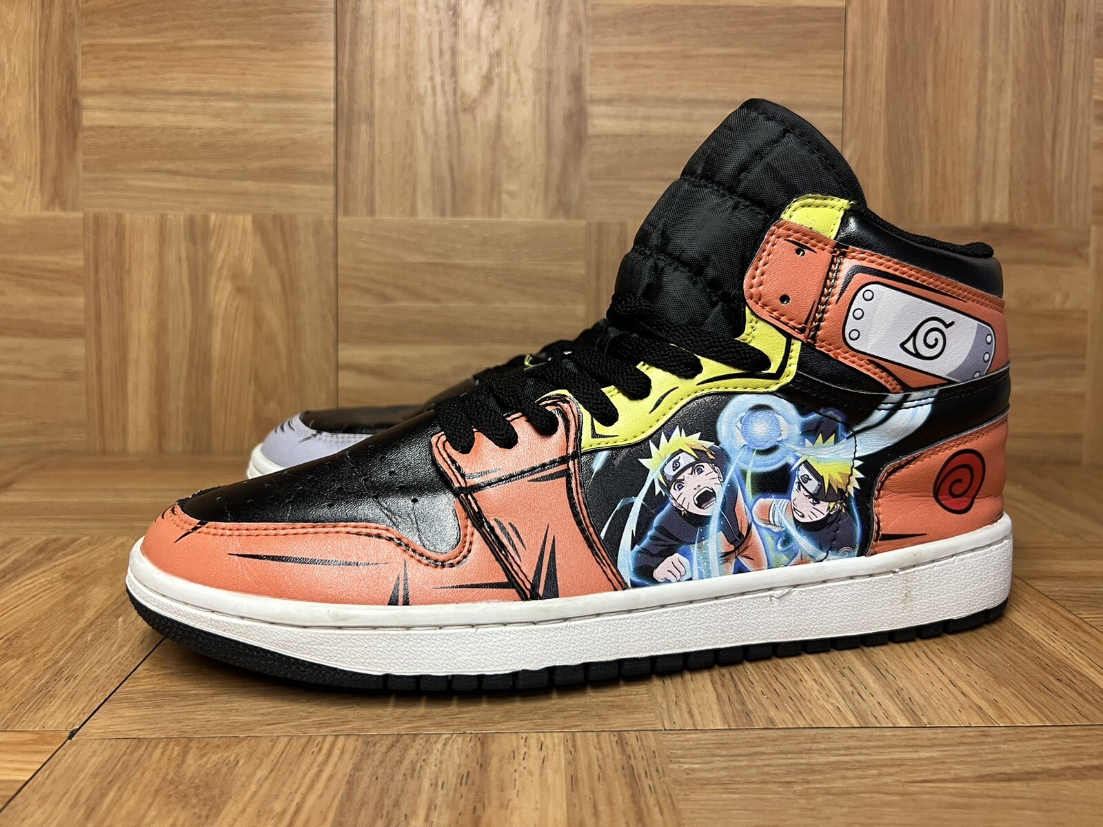 RARE🔥 Anime Cartoon Naruto Elite Trainer High Top Sn… - Gem