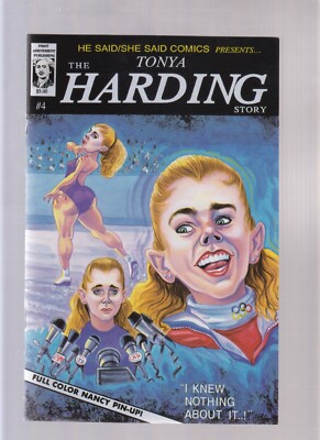 Tonya Harding Story #4 - He Said/She Said Comics (8.0) 1994 | eBay