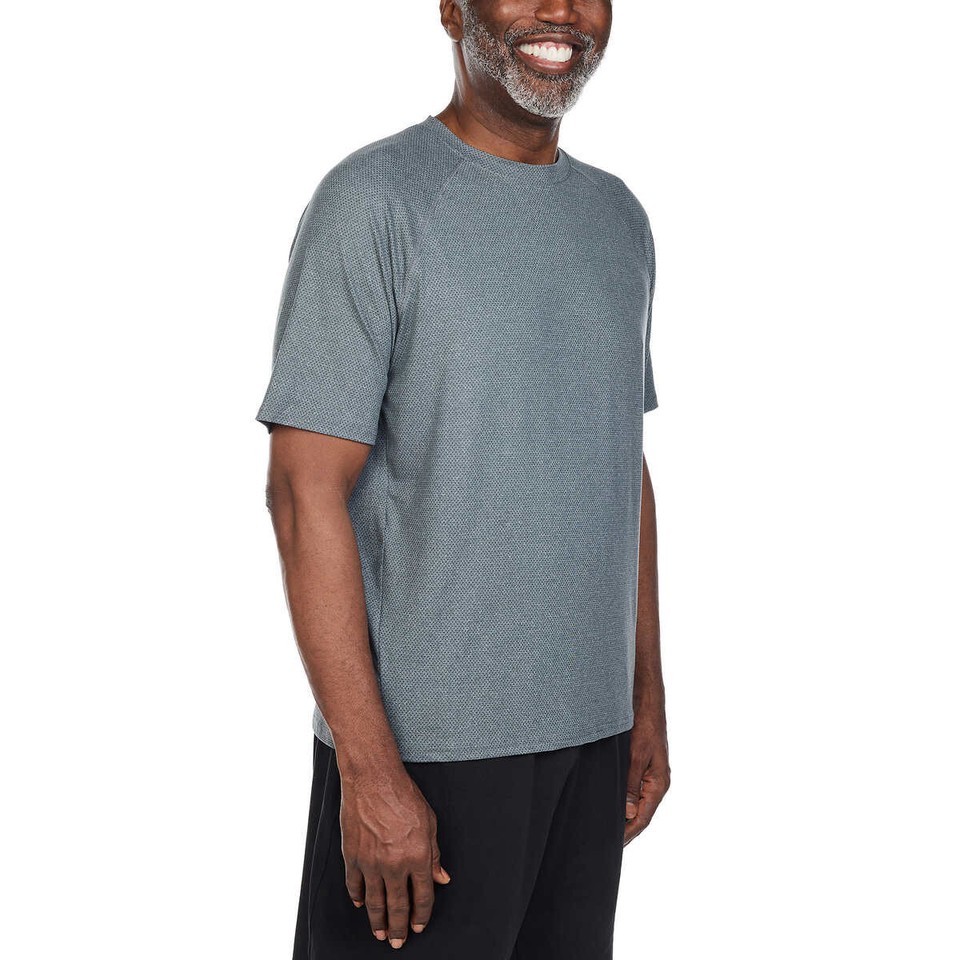 Glacier Performance Men's UPF 30 Moisture Wicking Short Sleeve T-Shirts ...