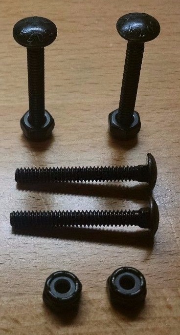 Arcade joystick mounting bolts, black zinc, perfect for mame, 60 in 1 ...