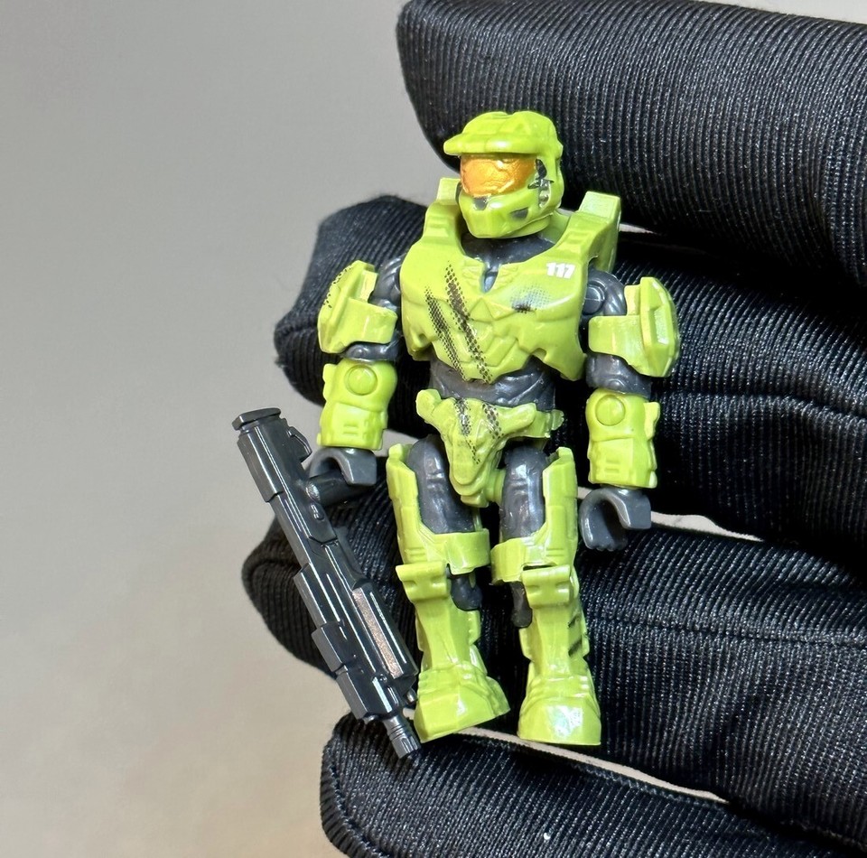 New set MEGA Construx Halo Infinite UNSC Wasp Onslaught Hunter figure ...