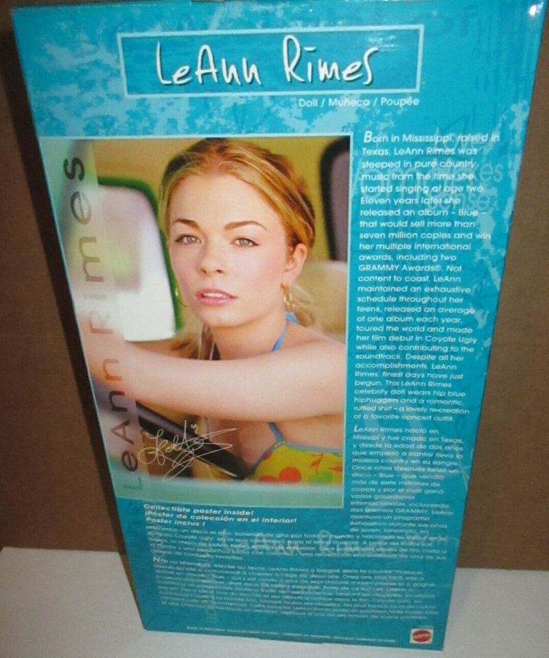 BARBIE...2005 COUNTRY SINGER LEANN RIMES W/ACCESSORIES....NEW....NRFB ...