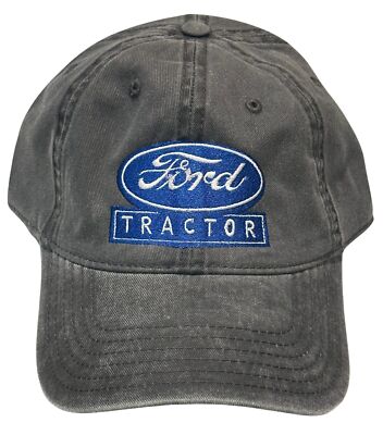 Ford Tractor Hat in Blue 2213B - Embroidered Adjustable Vintage Farming ...
