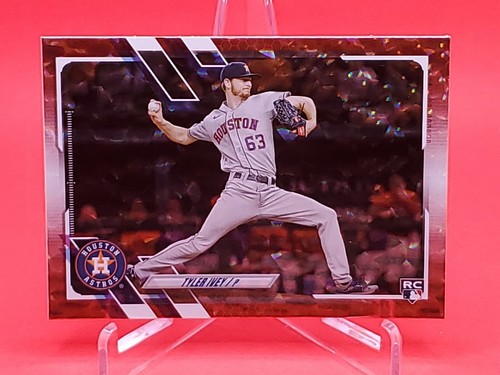 Tyler Ivey 2021 Topps Update RC #US274 Red Ice Parallel 109/199 Astros ...