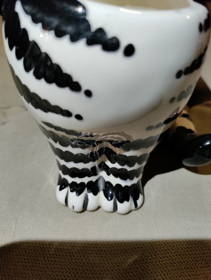 Sigma by Tastesetter Kliban Kiss Cat Ceramic Jar Black White Rare ...