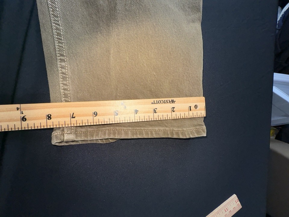 Abercrombie & Fitch Jeans Mens 48x31 Brown Denim 90s Loose Authentic ...