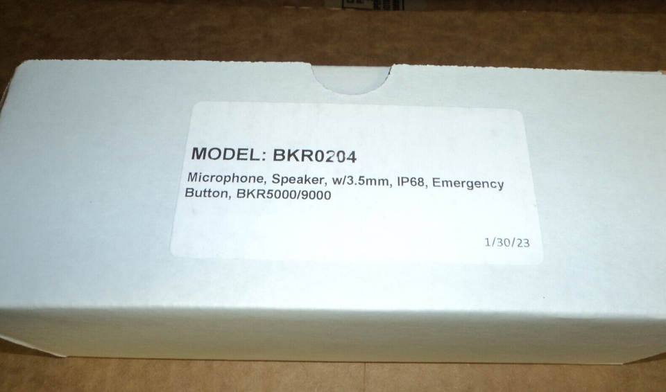 BKR0204 Speaker Microphone for BKR5000 & BKR9000 BKR Bendix King ...