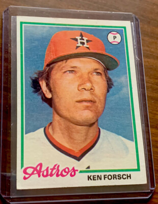 1978 Topps Baseball Card # 181 Ken Forsch Houston Astros | eBay Australia