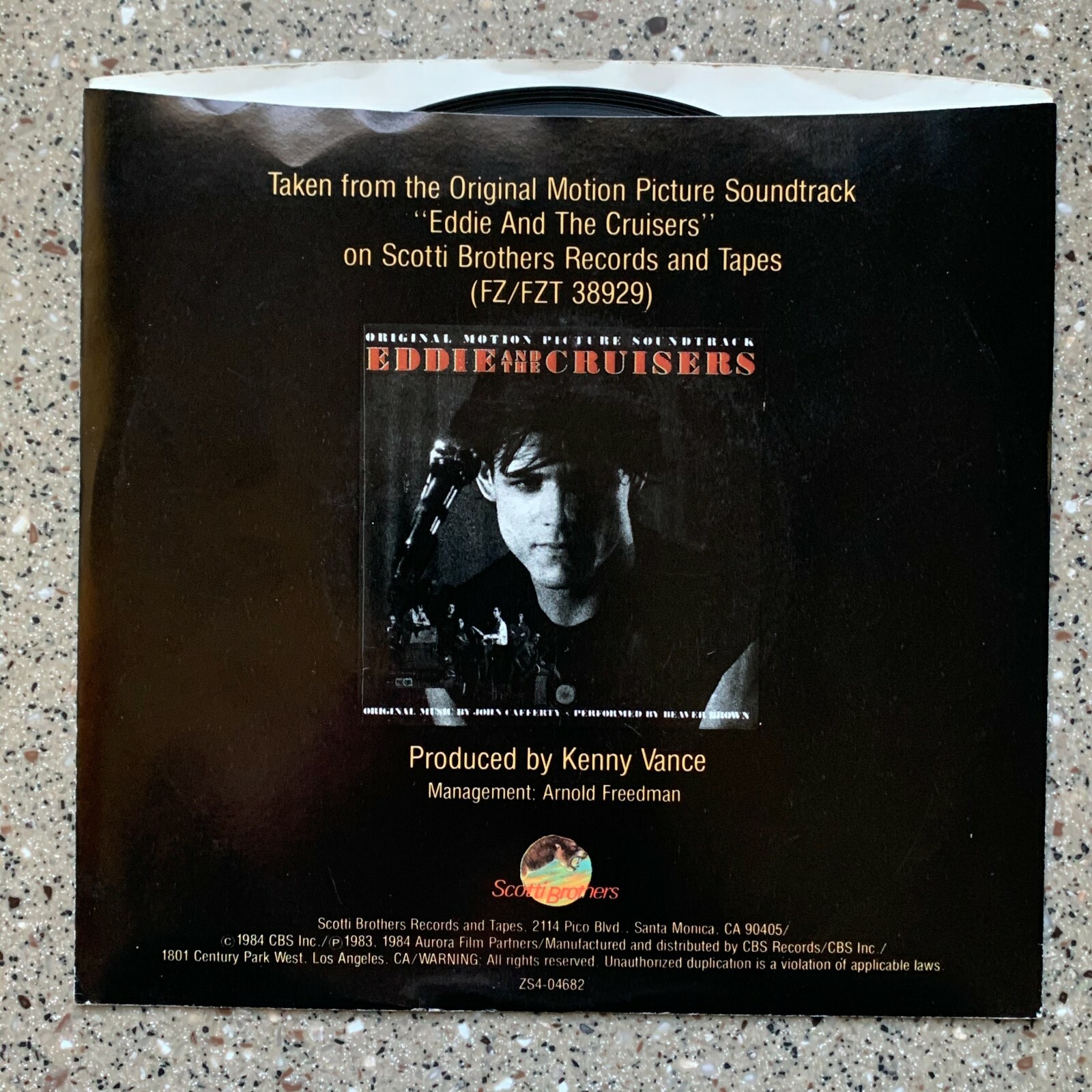 John Cafferty & the Beaver Brown Band Tender Years 7" 45 RPM Vinyl ...