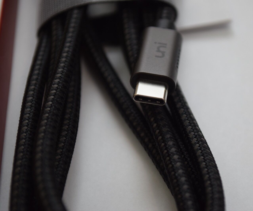 Uni USB-C to DisplayPort Cable 4K 60Hz 6' Long - Android to Monitor ...