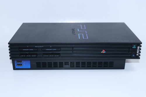 Sony PS2 Game System Gaming Console PLAYSTATION 2 Black 2 Wireless ...
