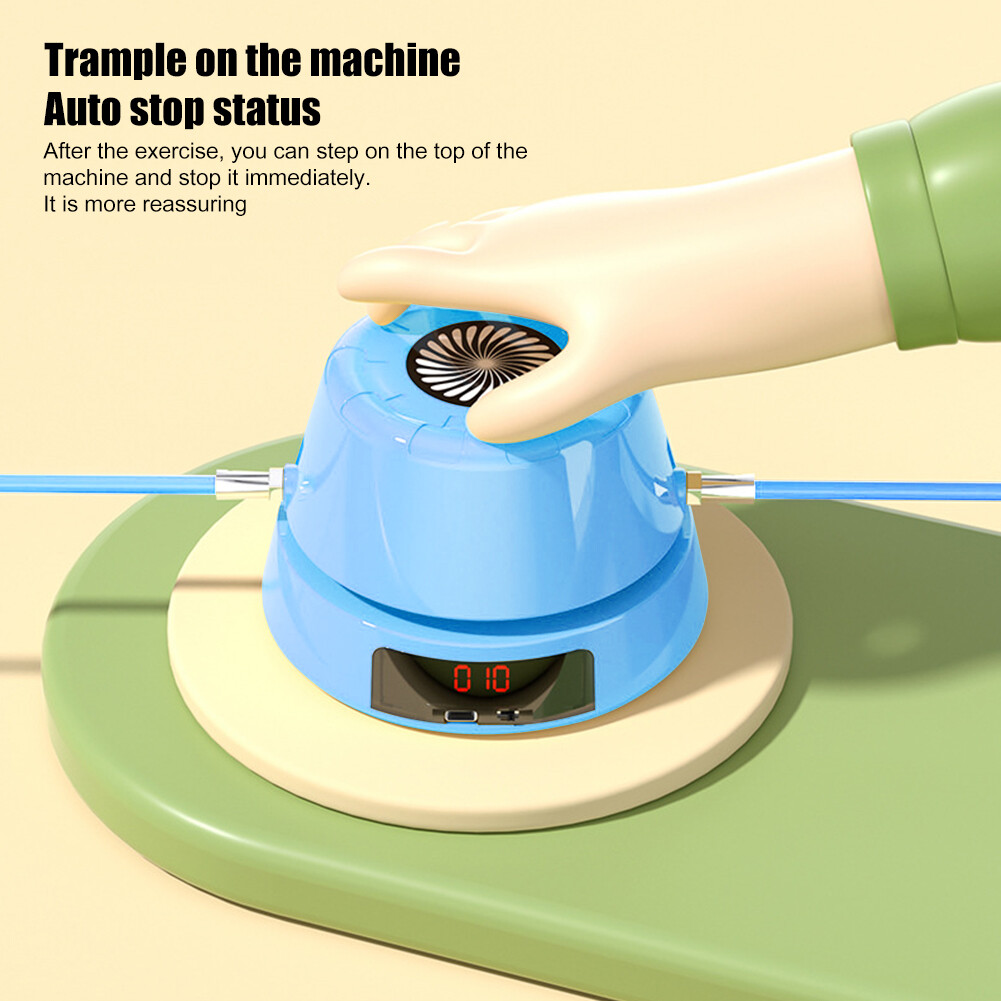 Counter Electric Rope Skipping Machine Smart Automatic Jump Rope (Blue ...