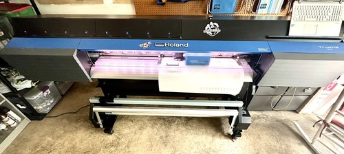 Roland TrueVis VG-540 Printer/Cutter 54” - Converted to TR2 Ink w/ Take ...