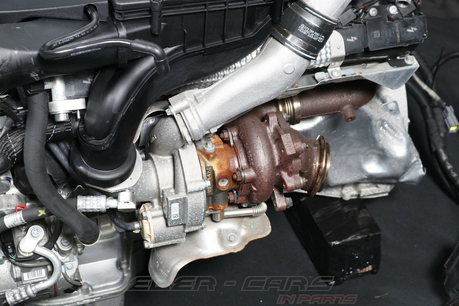 75km Mercedes W222 S 600 Maybach D277980 M 277 E60 M V12 Motor Engine ...