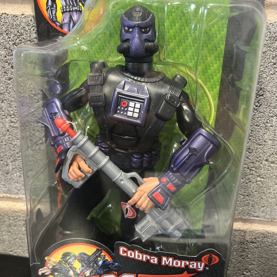 GI Joe vs Cobra-Cobra Moray Action Figure New. 76930818084| eBay