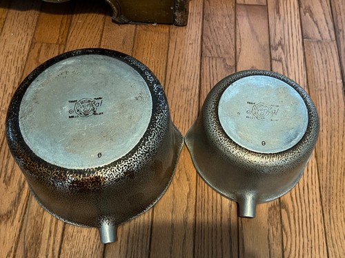 Two used vintage Silver Seal Hammered Aluminum Pots | eBay