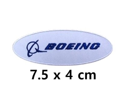 Boeing Airplane Aviation Embroidered Badge Patch Iron sew on dress ...
