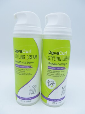 DEVACURL STYLING CREAM TOUCHABLE CURL DEFINER 5.1 OZ ( Lot of 2 ...