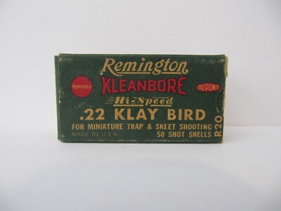 Empty - Remington Kleanbore Hi-Speed .22 Klay Bird Shot Shells - Lot D ...