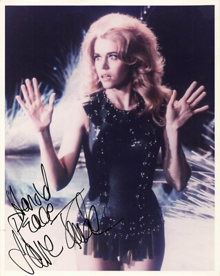 Jane Fonda Actress Signed Autograph 8 x 10 Photo PSA DNA *05 | eBay
