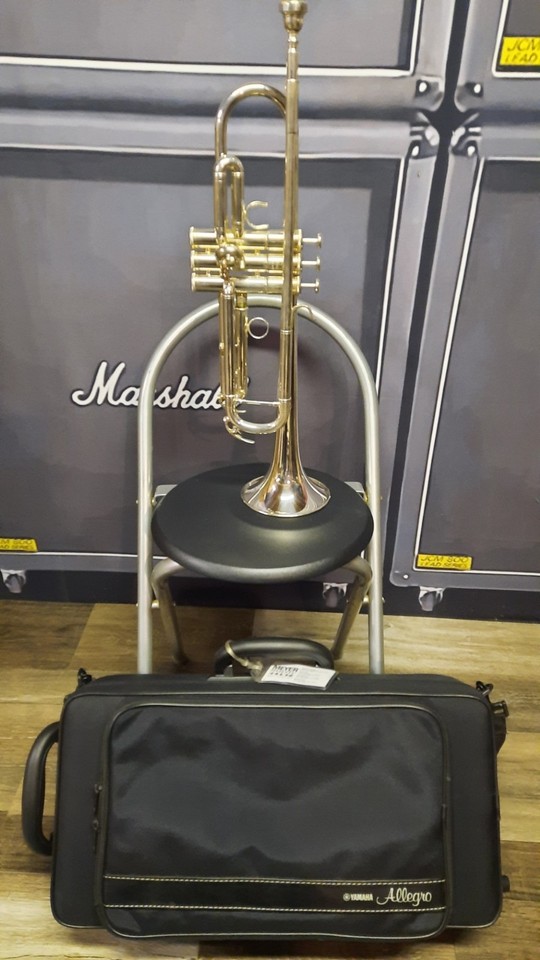 Yamaha Allegro Trumpet YTR-5335GSAL Silver Plated, Pro, Hard Case/Pearl ...