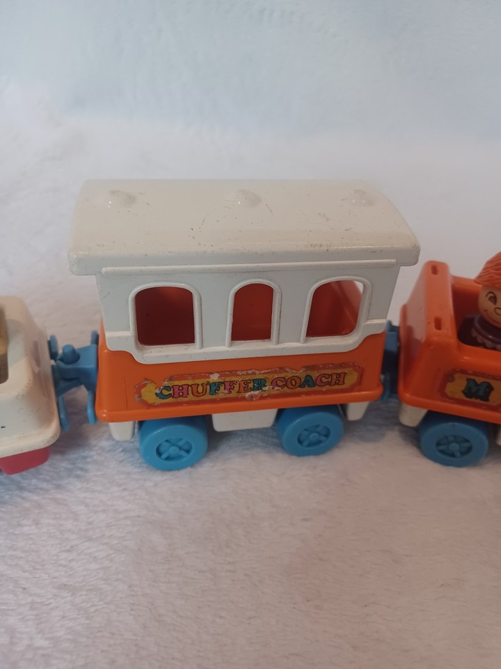 Vintage 1977 Matchbox Chuffer Train Set Live-n-Learn Lesney 3 Cars ...