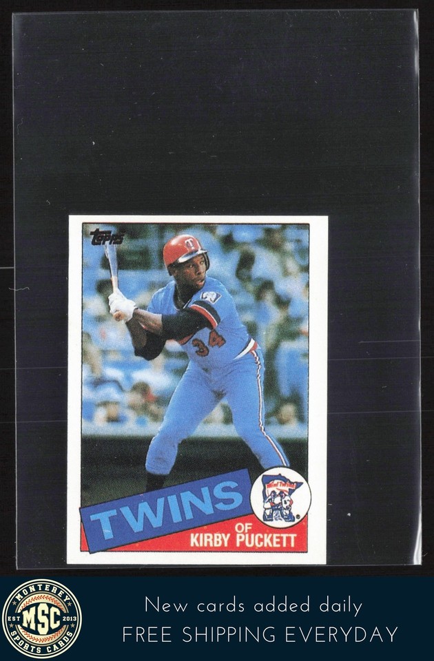 Kirby Puckett 1989 Topps Doubleheader All-Stars #NNO RARE Minnesota ...