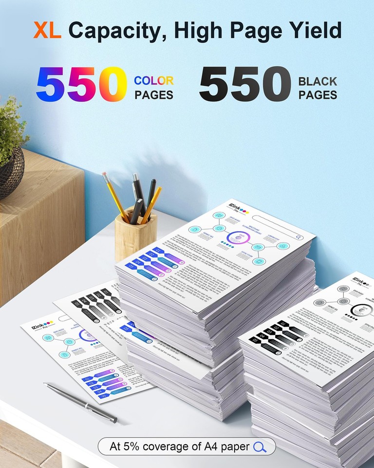LC203 Compatible Ink Cartridges Replacement for Brother LC203XL LC201 ...