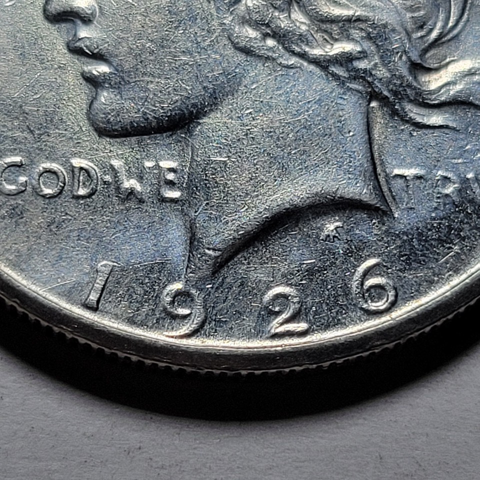 1926-S PEACE Liberty $1 Dollar 90% Silver Coin ~Original Mid-High Grade ...