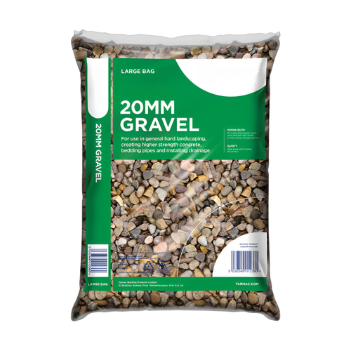 20mm Gravel 125kg Bag – Pea Shingle Aggregate for Driveways, Paths ...
