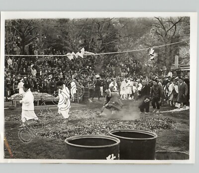 FIRE WALKERS Step Over HOT COALS In Eastern RELIGIOUS Ceremony 1965 ...