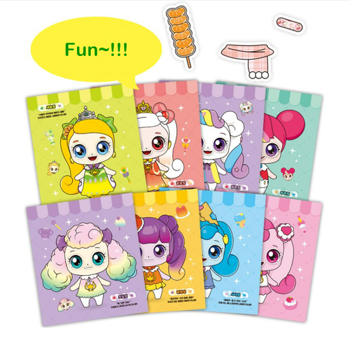 Catch Teenieping Season 4 No 3 Face Costume 121 Sticker Book 12 ...