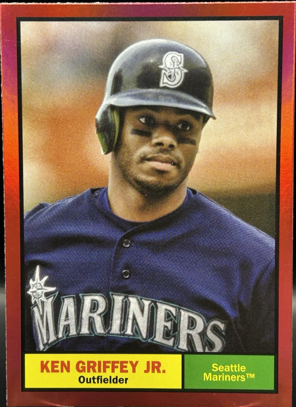 2024 Topps Archives - 1961 Topps Ken Griffey Jr #46 Red Hot Foilboard ...
