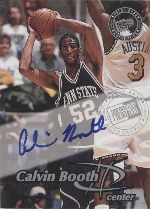 1999 Press Pass - Autographs Calvin Booth (AU, RC) for sale online | eBay