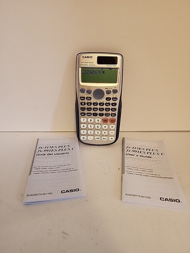 Casio FX-115ES Plus Natural V.P.A.M. Scientific Calculator with Cover ...