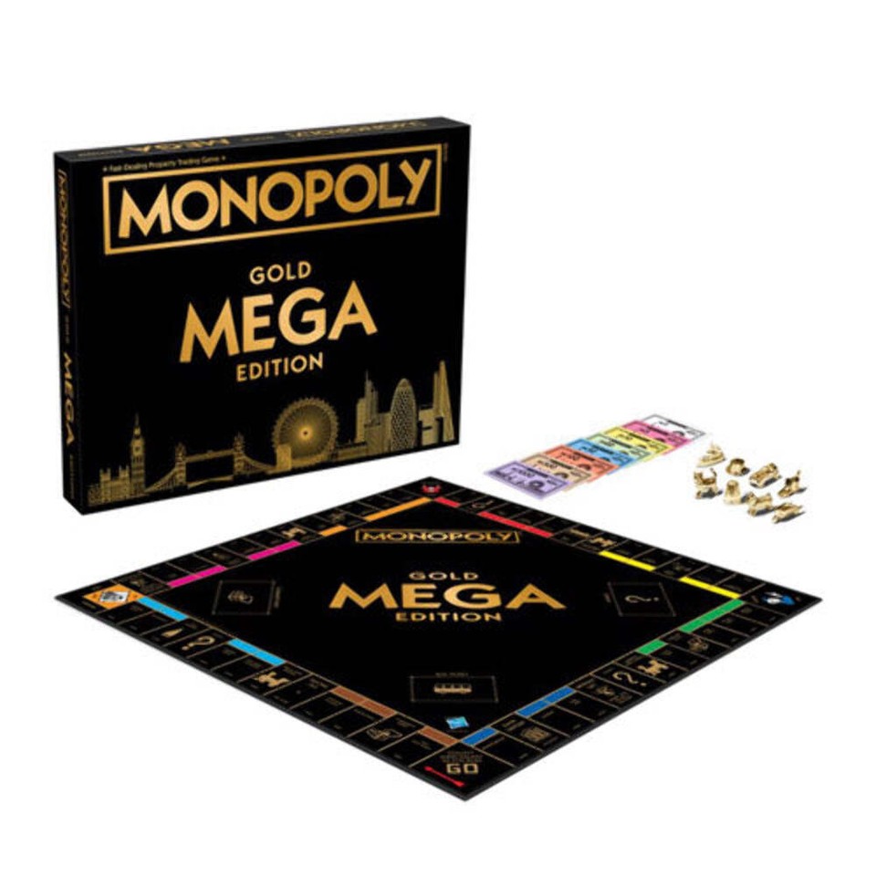 Monopoly Mega GOLD Edition | eBay