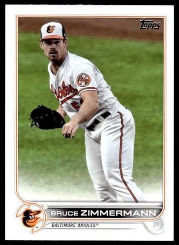 2022 Topps Baseball Card Bruce Zimmermann Baltimore Orioles #157 | eBay