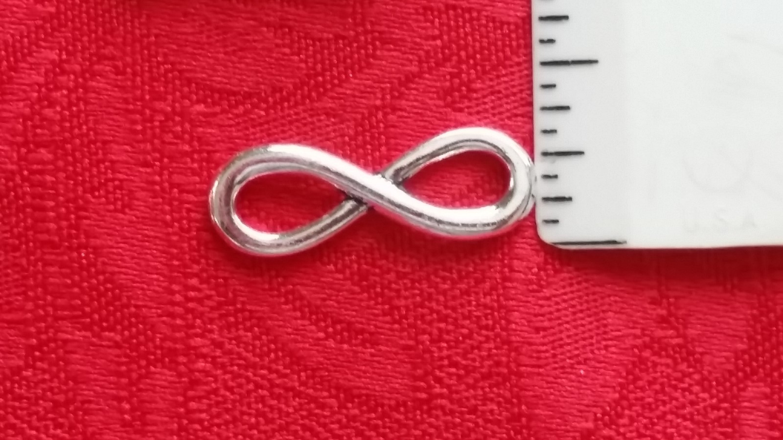 INFINITY OR DOUBLE INFINITY BRACELET CONNECTOR CHARM - BRONZE OR ...