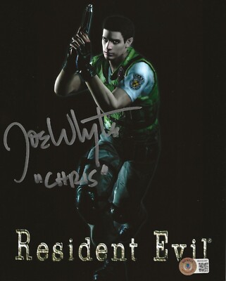JOE WHYTE SIGNED 8x10 Color Photo RESIDENT EVIL Autographed w/ BECKETT ...