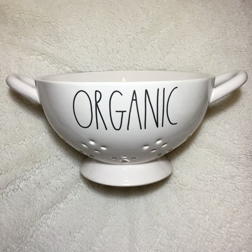Rae Dunn LL ORGANIC Ceramic Colander NWT New | eBay