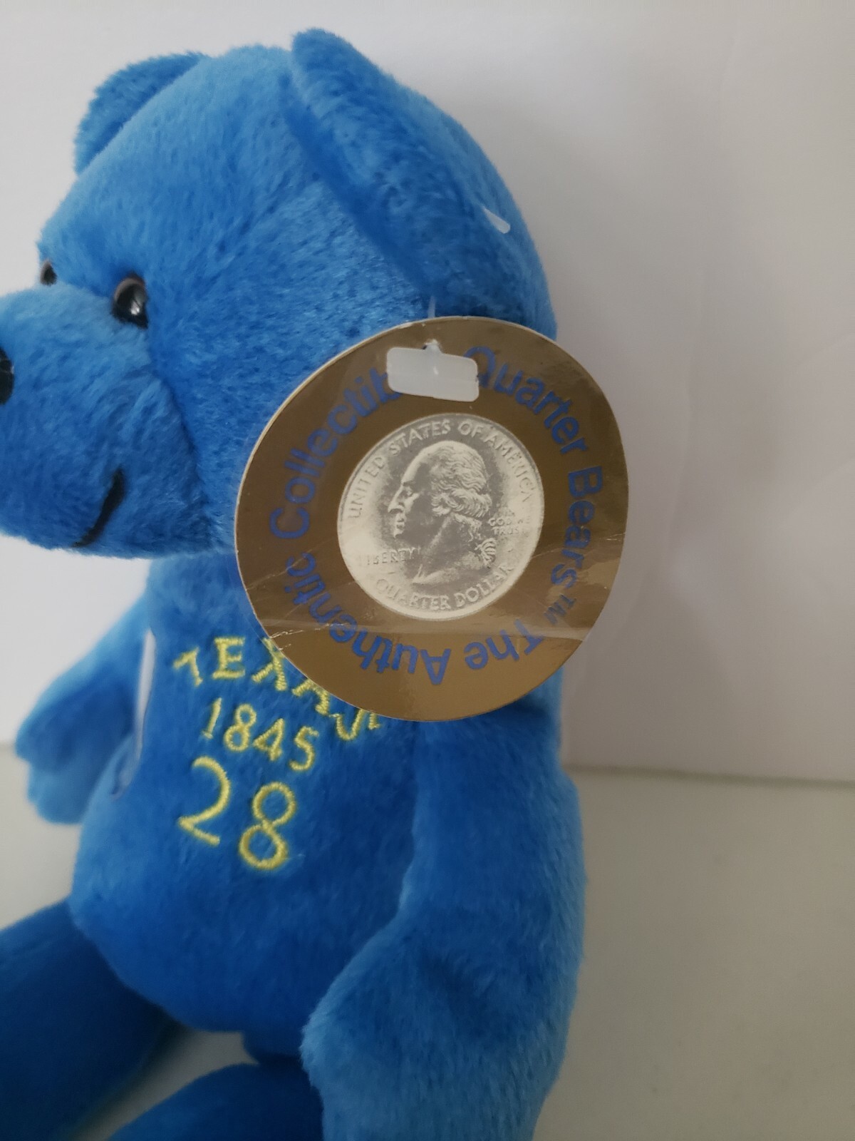8-inch TEXAS State Quarter Bear Collectible Stuffed Bear by ...